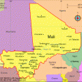 Mapa de Mali - Mapa Físico, Geográfico, Político, turístico y Temático.